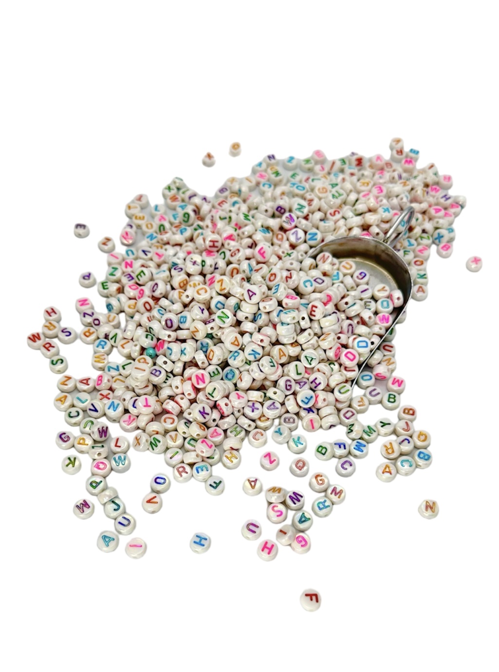 ALPHABET BEADS, ACRYLIC, PLASTIC, LUCITE BEADS : BobbyBead, The Art of ...